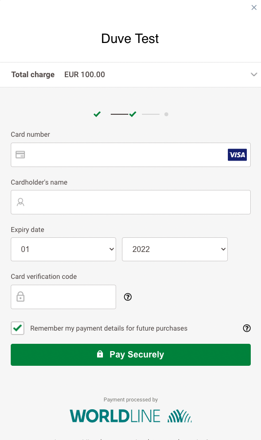 Ingenico by Worldline Integration – Duve